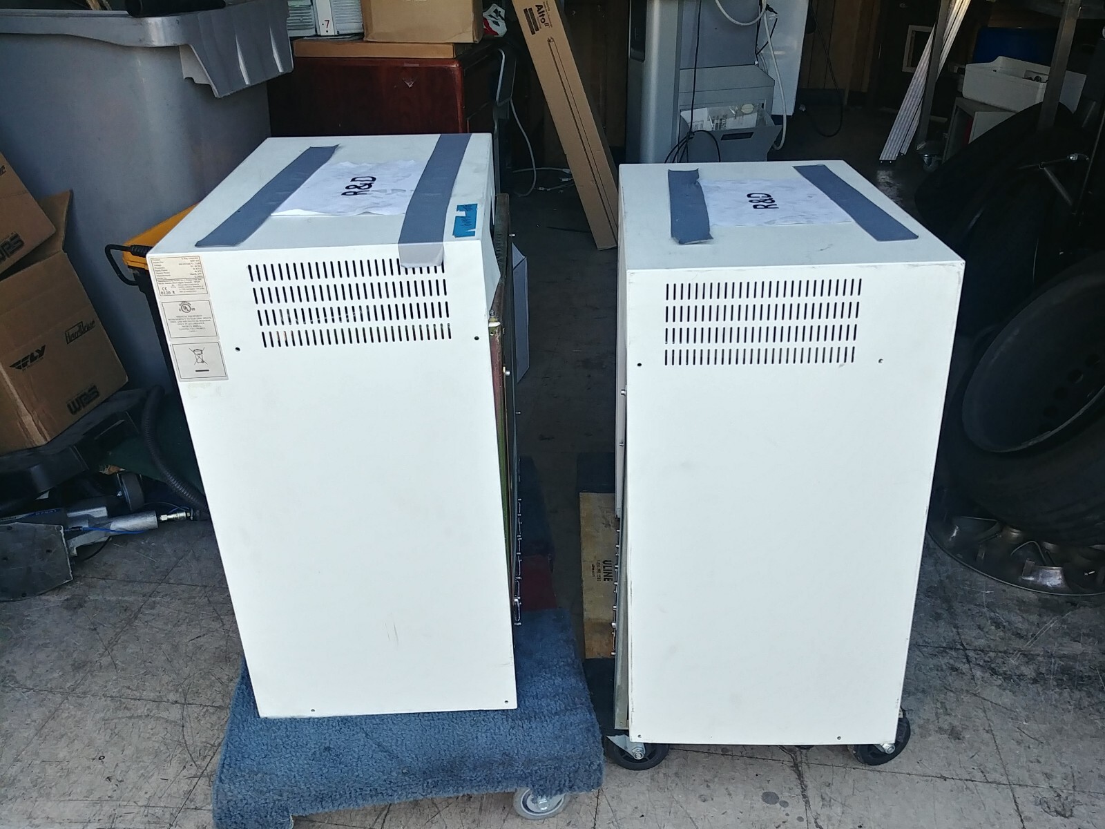 Lot of 2 Sedecal X-Ray Generators Models: SHF-535 & SHF-435 Parts Only ...