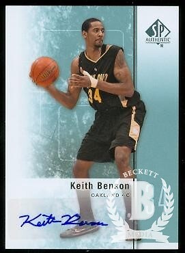 2011-12 SP Authentic Autographs #46 Keith Benson | eBay