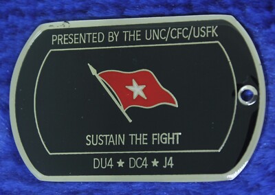 UNC CFC USFK DU4 DC4 J4 General NATO Challenge Coin C-1 | eBay