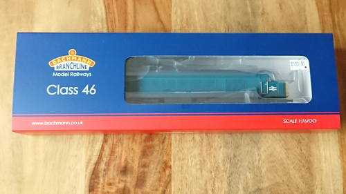 Bachmann 32-704 Class 46 Loco No.46045 BR Blue (Weathered) 21 DCC Ready ...