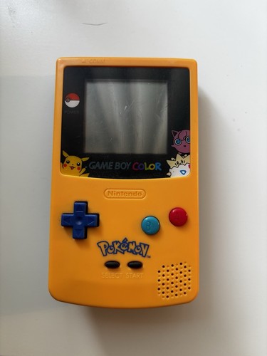 Nintendo Gameboy Color Pikachu Edition Console Special Pokemon | eBay