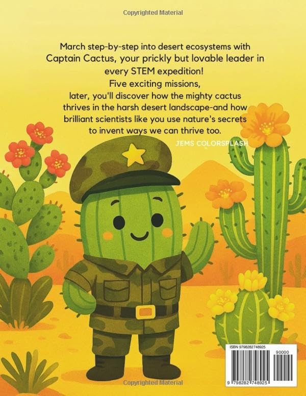 Captain Cactus and the Secrets of Desert Survival: A STEM Adventure ...