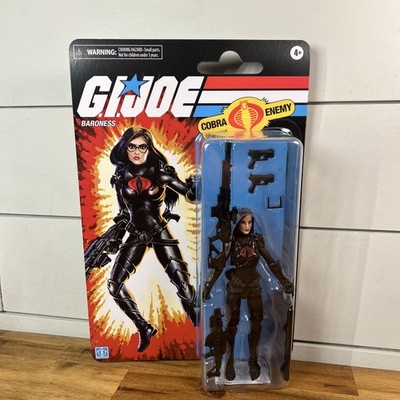 GI JOE CLASSIFIED BARONESS FIGURE 7” BARONESS FIGURE RETRO CARD Ships ...
