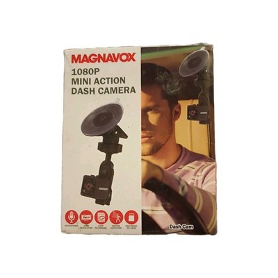 Magnavox 1080P Mini Action Dash Camera. New, Open Box Now Sealed ...
