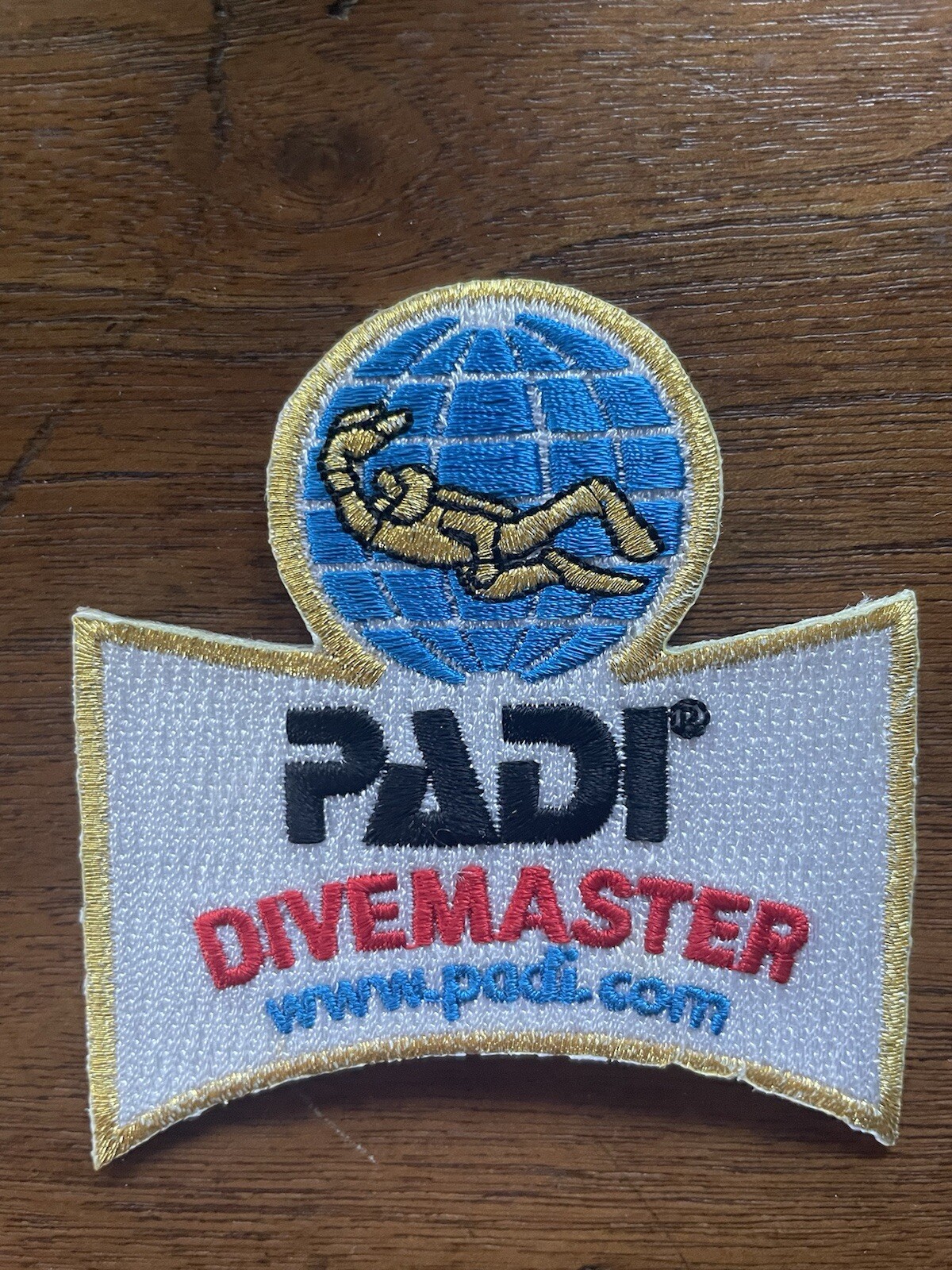 PADI Divemaster Patch Professional Association Diving Instructors Scuba Diver | eBay