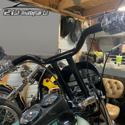 10" 12" 14" 16" MX-T Bars Handlebar For Harley Softail Sportster Dyna ...