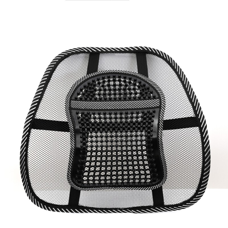 Car Seat Back Support Breathable Mesh Back Lumbar Support Cushion w ...