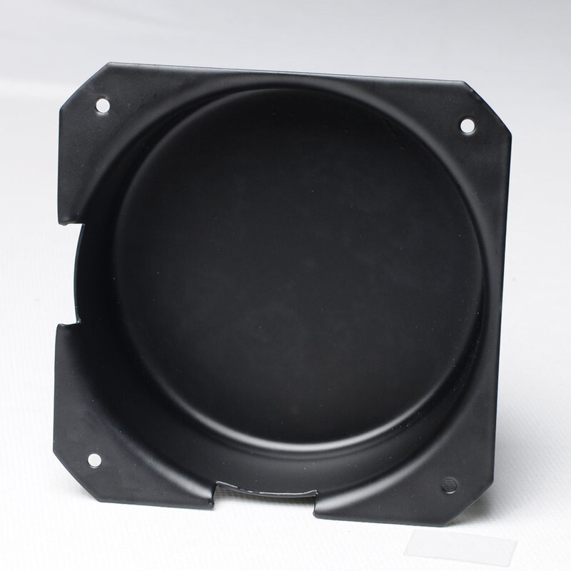 1pc Black 140x74mm Iron Toroid Transformer Cover for HIFI Audio Tube ...