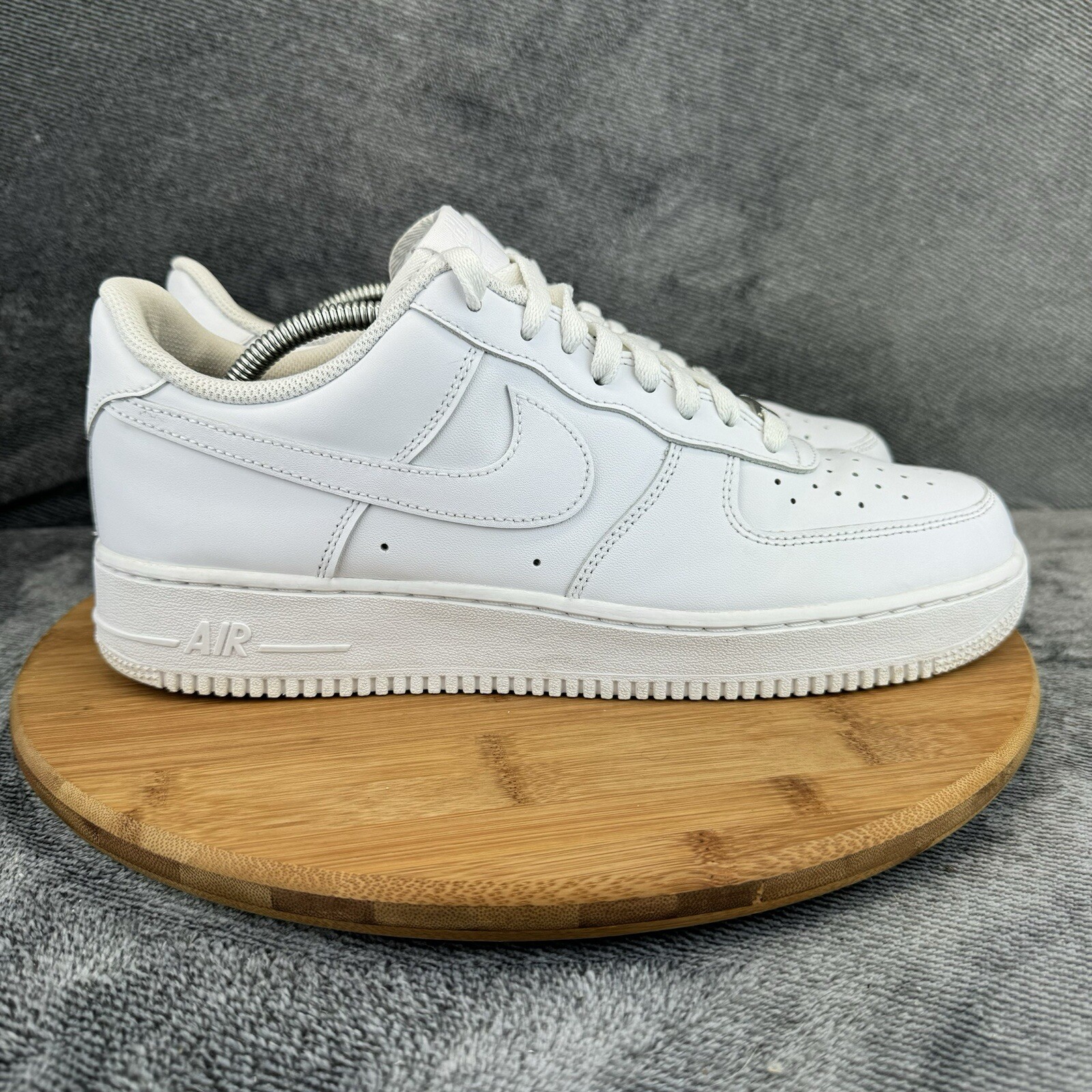 Nike Mens AF1 Air Force 1 07 CW2288-111 Triple White Training Sneakers ...