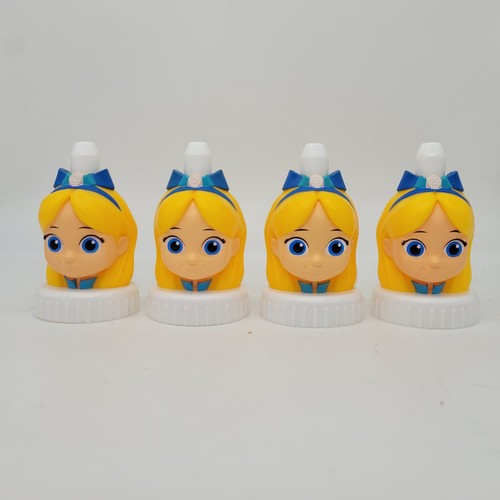 Good 2 Grow Alice in Wonderland Disney Juice Toppers Top Lot Of 4 | eBay