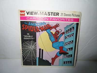 GAF View-Master H11 The Amazing Spider-Man ENVELOPE ONLY! Marvel Comics ...