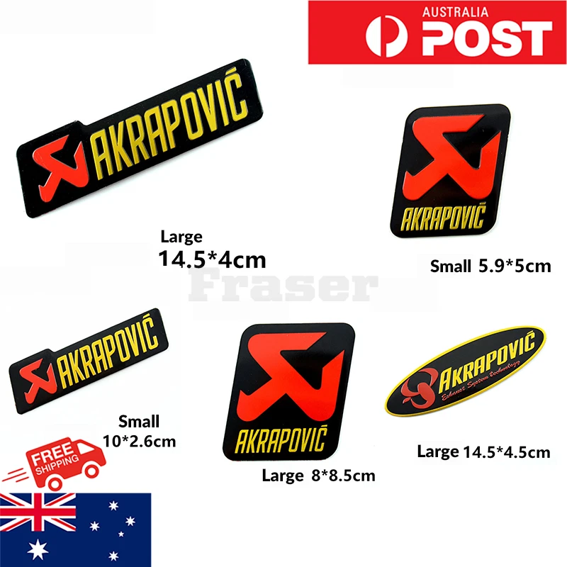 Aluminum Heat-resistance Sticker Vertical, 51% OFF