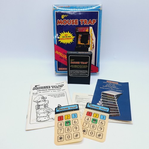 Mouse Trap (Intellivision Coleco 1982) Includes Box Protector | eBay