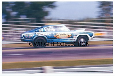 1960s Drag Racing-"AKRON ARLEN" VANKE's-1968 Plymouth Hemi Cuda-Super ...