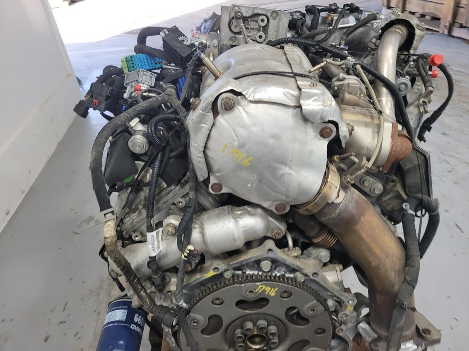 2017-2023 Sierra 3500 6.6L Diesel Engine Assembly VIN Y 8th Digit Opt ...
