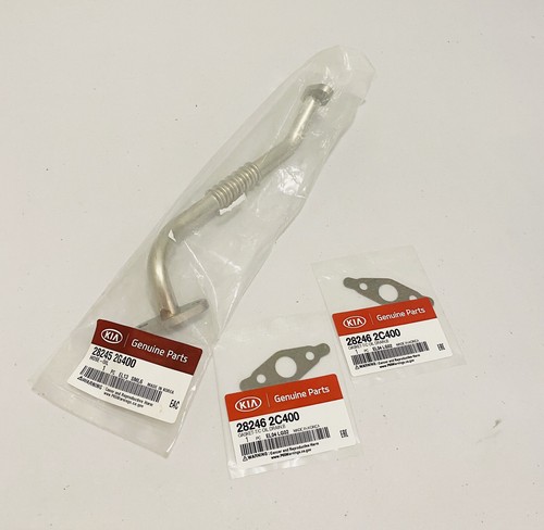 New Genuine for Kia 11- 15 Optima 2.0L T Oil Return Pipe + Gaskets ...