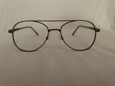 MODERN OPTICAL DILLON MEN'S PLASTIC EYEGLASSES 54-19-150 BLACK | eBay