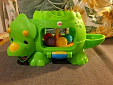 Fisher Double Popping Dino Musical Ball Popper for sale online | eBay