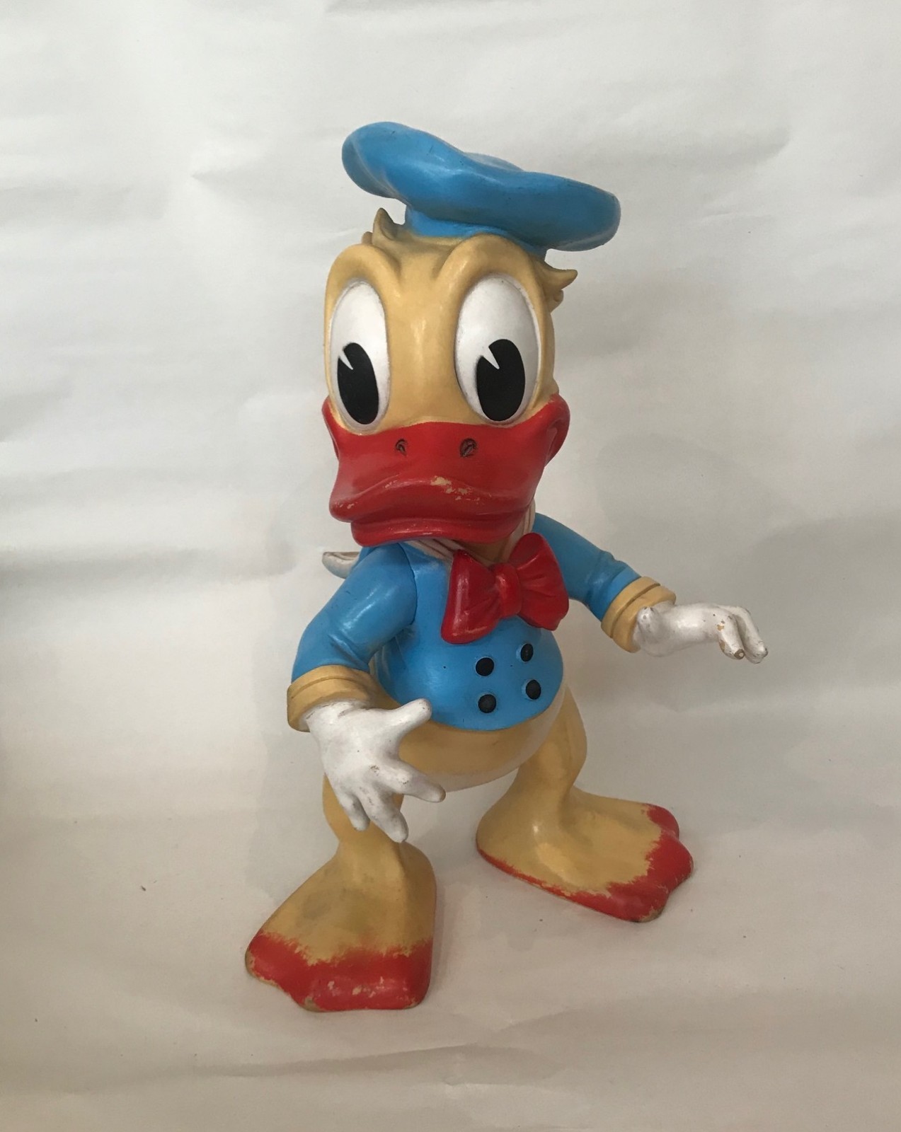 ANCIEN JOUET GRAND 34 CM ENVIRON POUET LEDRA DISNEY DONALD DUCK | eBay