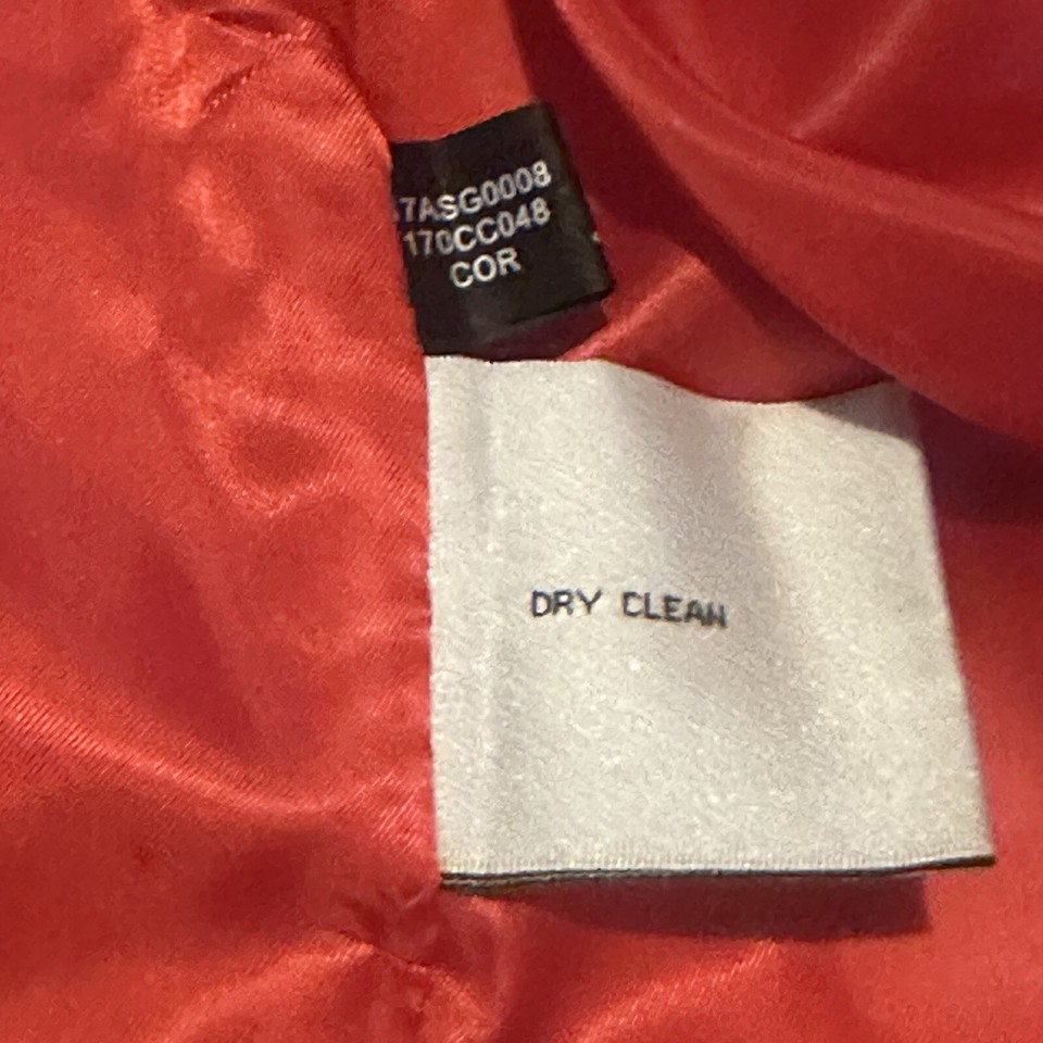 Kenneth Cole New York Women’s Coat Red with Buttons Size S | eBay