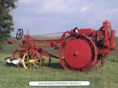 1919 Moline Universal Model D Tractor NEW METAL SIGN: 12x16" Ships Free ...