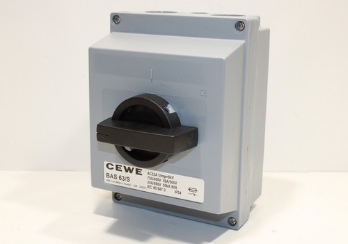 ABB Cewe BAS 63/S Safety Switch 2CMA142094R1000 NEW | eBay