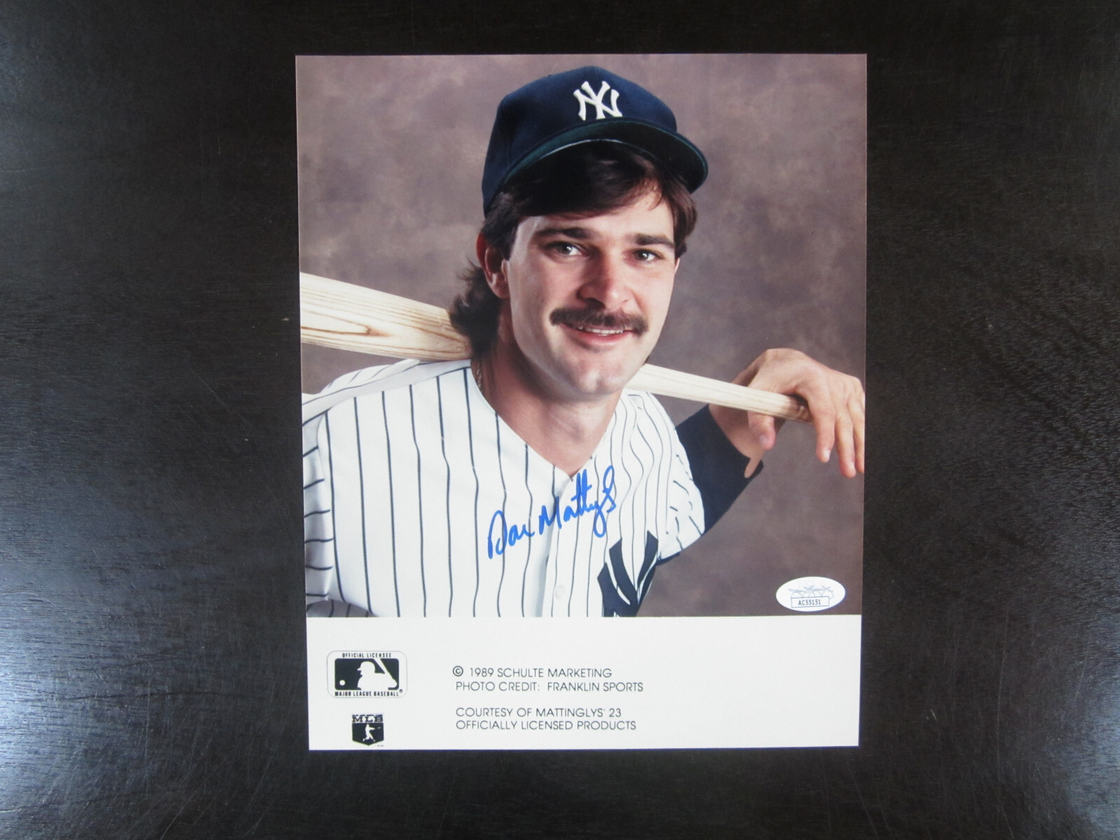 Don Mattingly Autographed Memorabilia | Signed Photo, Jersey ...