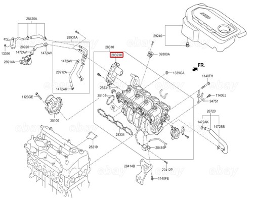 2.4L VCM Motor For KIA Optima K5 Sportage 2016-2018 Sorento 2015-2018 ...