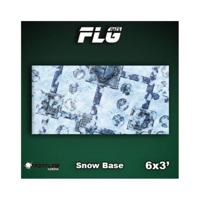 Frontline Gaming FLG Mats 6' x 3' 6' x 3' - Snow Base New | eBay