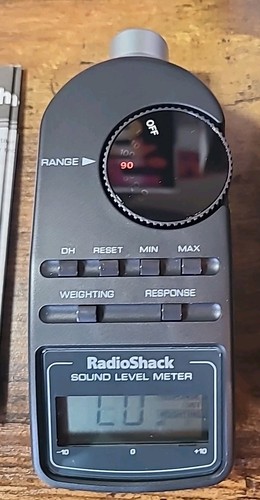 Radio Shack Digital Sound Level Meter Model 33-2055 Complete In Box ...