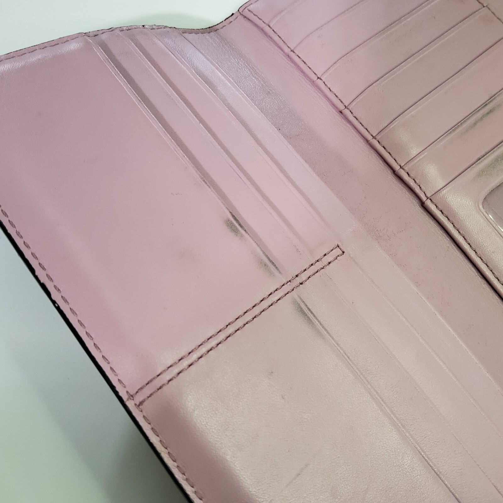 Coach Signature Optic C Trifold Full Size Wallet - Gem