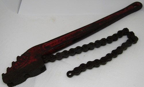 Reed Manuring Co, No WA18, 18" Chain Pipe Wrench. 21/2" Pipe. | eBay