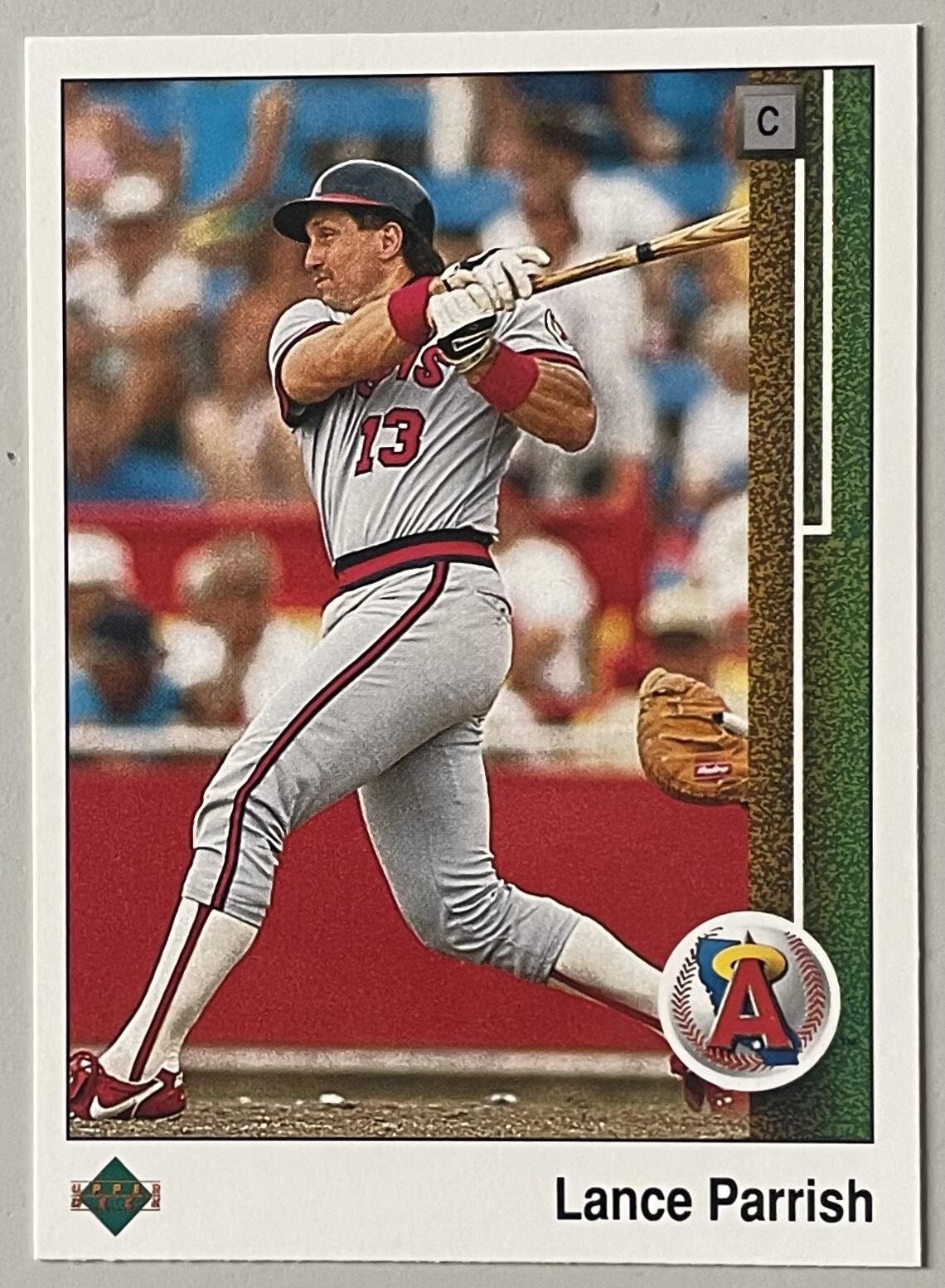 LANCE PARRISH, 1989 UPPER DECK "UPDATE EDITION" CARD, BASEBALL LEGEND ...