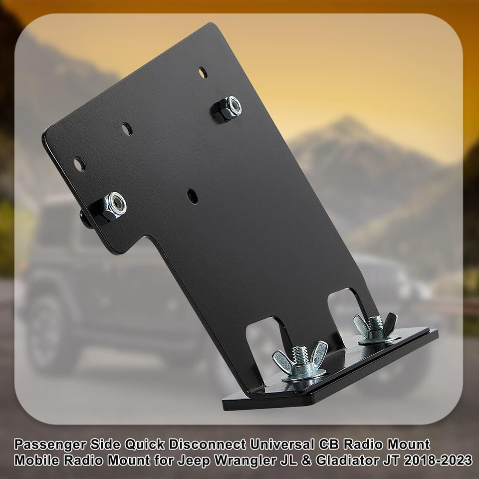 CB Radio Mount Mobile Radio Mount for Jeep Wrangler JL& Gladiator JT ...