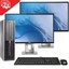 HP Desktop PC 16GB 1TB HDD Intel i5-3rd Dual 22" LED Screen Wi-Fi ...