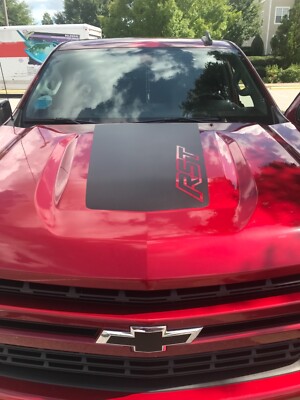Chevy Chevrolet Silverado 2019-2022 23 24 hood vinyldecals Graphics RST ...