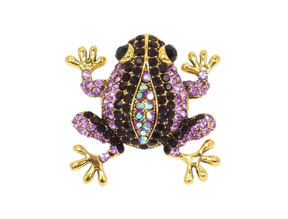 Black Frog Pin