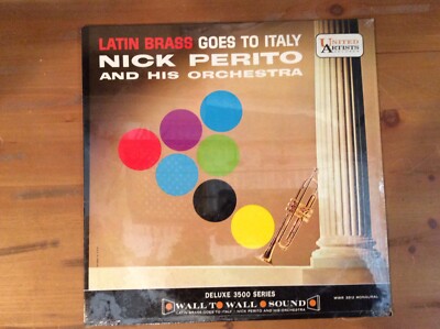 Nick Perito And His Orchestra - Latin Brass Goes To Italy LP | Sealed ...