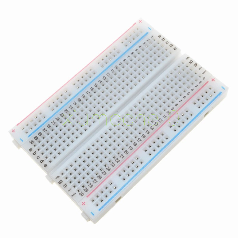 1PCS Mini Prototype Solderless Breadboard 400 Contacts For arduino ...