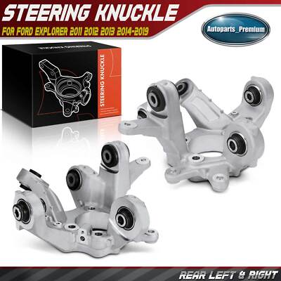 2x Rear Steering Knuckle for Ford Explorer Police Interceptor Utility ...