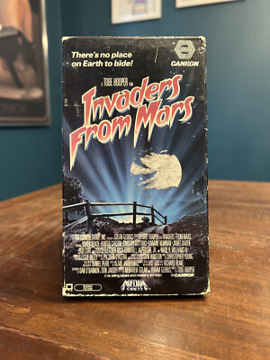 Invaders From Mars (VHS) - Tobe Hooper - Sci-Fi Thriller - Cannon Films ...