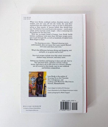 Kitchen Survival Guide by Lora Brody (1992, Trade Paperback) for sale ...