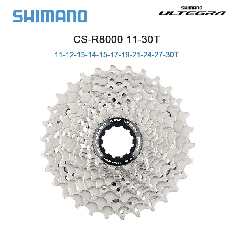 Shimano Ultegra CS-R8000 R7000 11 Speed Road Bike Cassette Cog 11- 28T ...