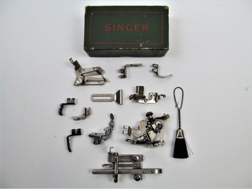 Vintage Singer Sewing Attachments Lot 35931 1261 36583 161127 25527 ...