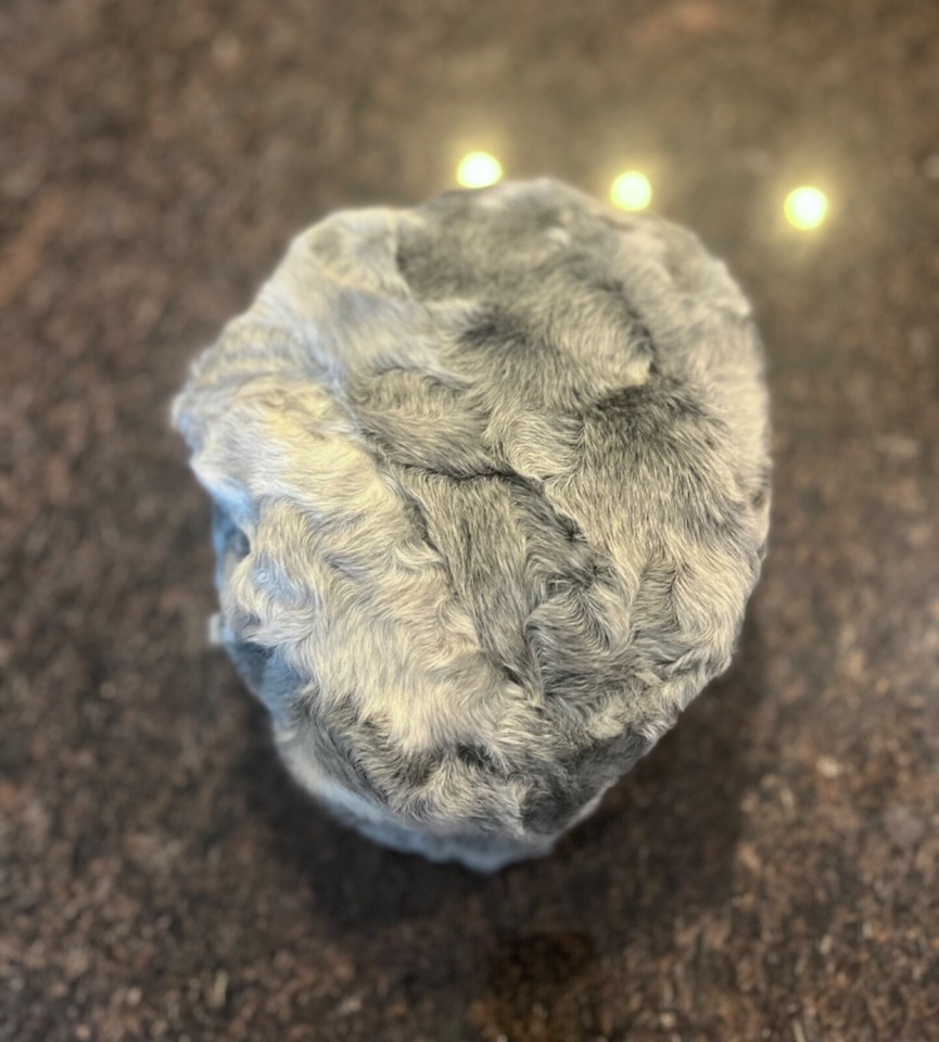 Karakul Persian Lamb Broadtail Astrakhan Fur Sheep Hat Size M Silk ...