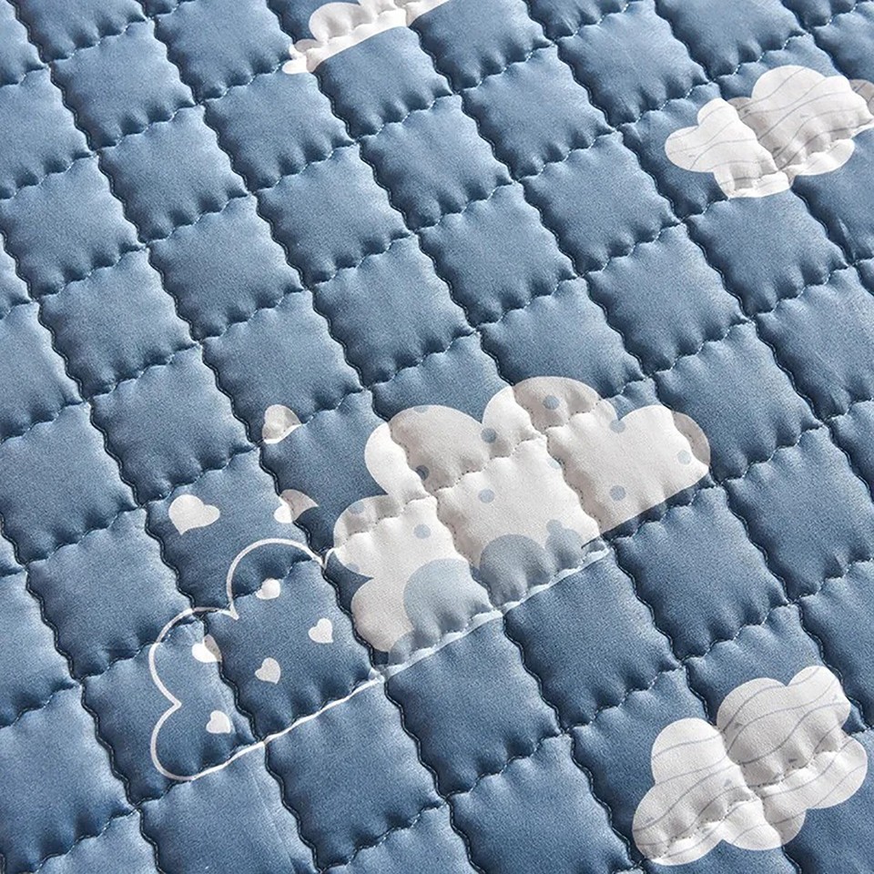 Queen Size Mattress Topper, 1200 GSM Cooling Cushion, Mattress Pad for ...
