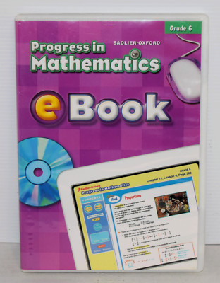 Sadlier- Oxford Progress in Mathematics eBook Grade 6 FREE SHIPPING ...