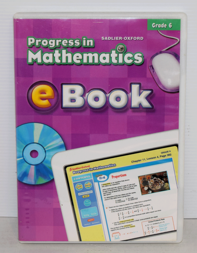 Sadlier- Oxford Progress in Mathematics eBook Grade 6 FREE SHIPPING ...