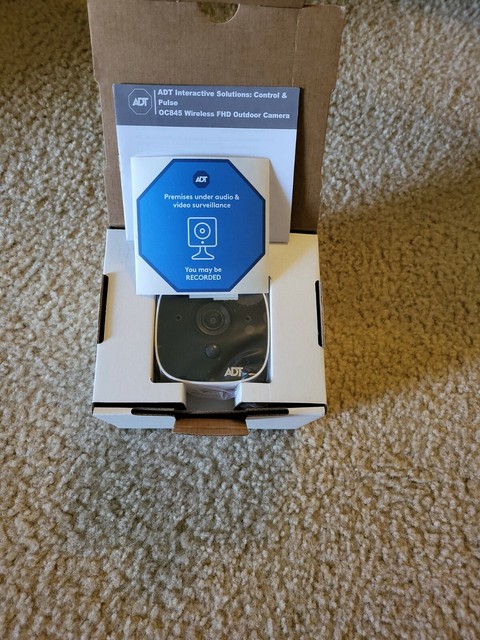 ADT OC845 1080p Wireless Outdoor Security Camera - White for sale ...