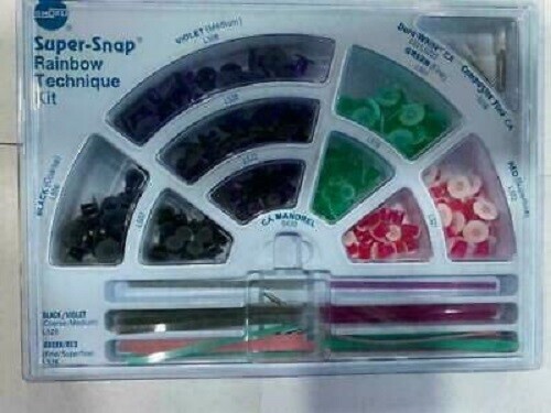 Shofu Super Snap Rainbow Technique 180pcs Kit Polishing and Finishing ...